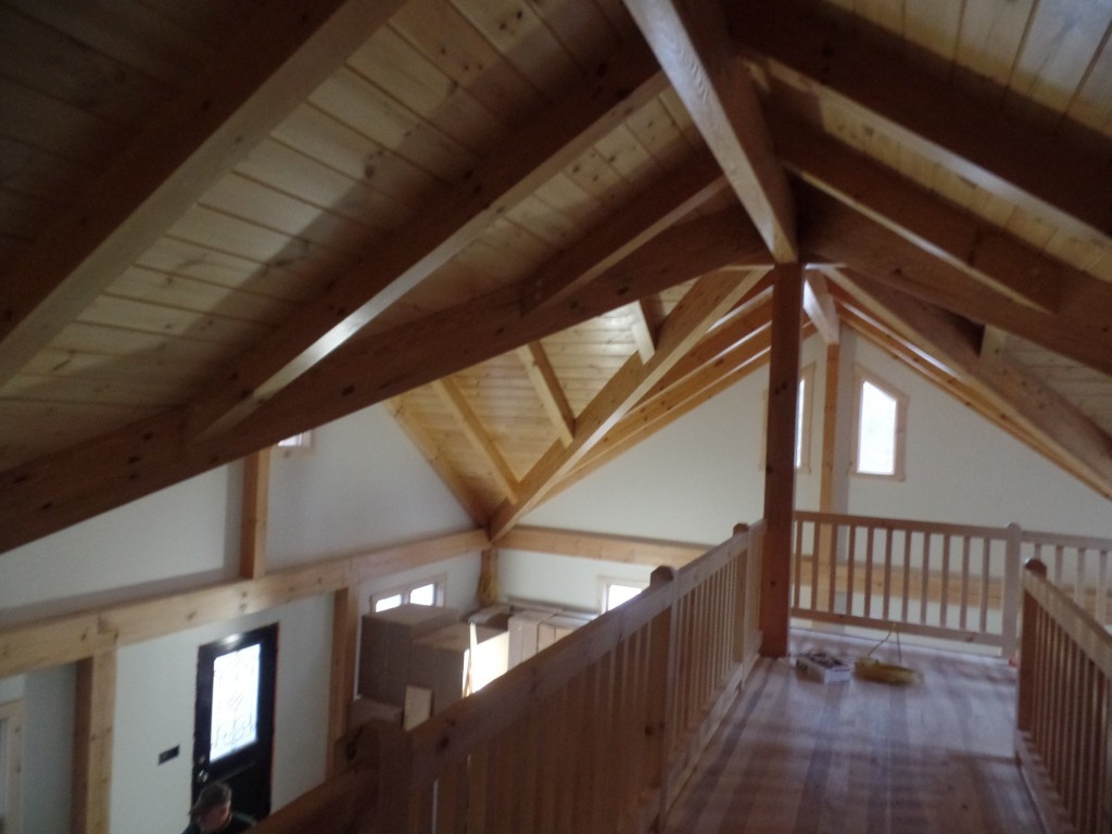 Post and Beam Home – Interior Finishes - Timberhaven Log & Timber Homes