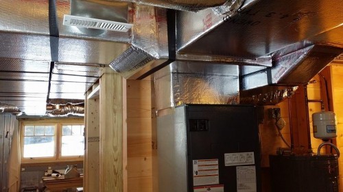 Installing Electrical Wiring in a Log Home - Timberhaven Log & Timber Homes