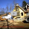 Installing Electrical Wiring in a Log Home - Timberhaven Log & Timber Homes