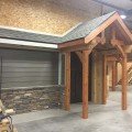 Custom Post and Beam Porch: Under Construction – Part 8 - Timberhaven ...