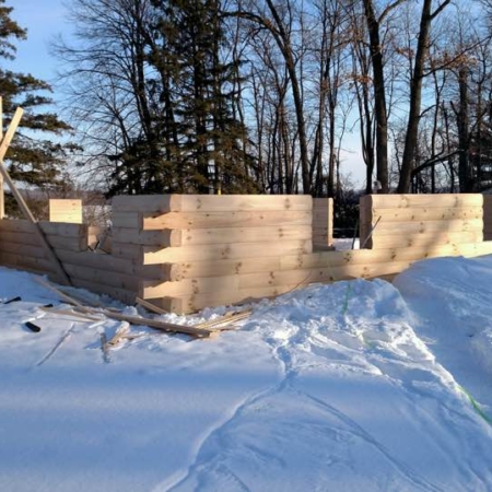 Installing Electrical Wiring in a Log Home - Timberhaven Log & Timber Homes