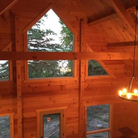 Installing Electrical Wiring in a Log Home - Timberhaven Log & Timber Homes