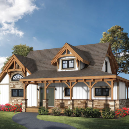 Eagle Rock Log Home Package - Timberhaven Log & Timber Homes