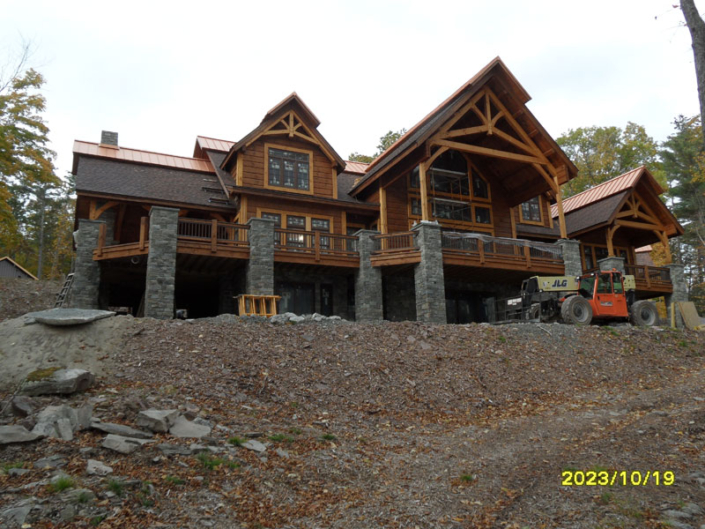 Romano Log Homes, Wind Gap, PA - Timberhaven Log & Timber Homes