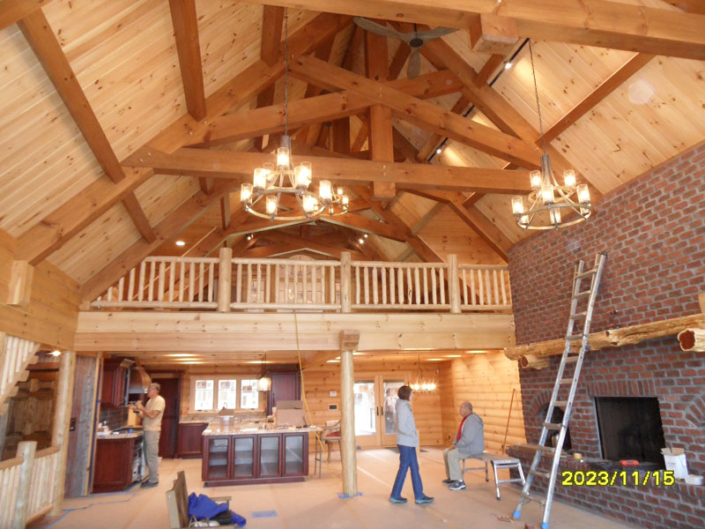 Romano Log Homes, Wind Gap, PA - Timberhaven Log & Timber Homes