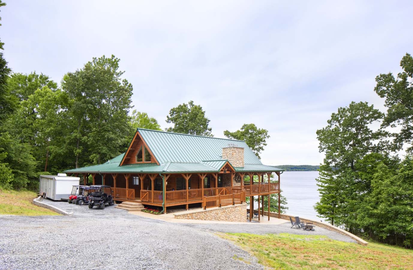 Lake Living by Log Cabin Homes Magazine - Timberhaven Log & Timber Homes