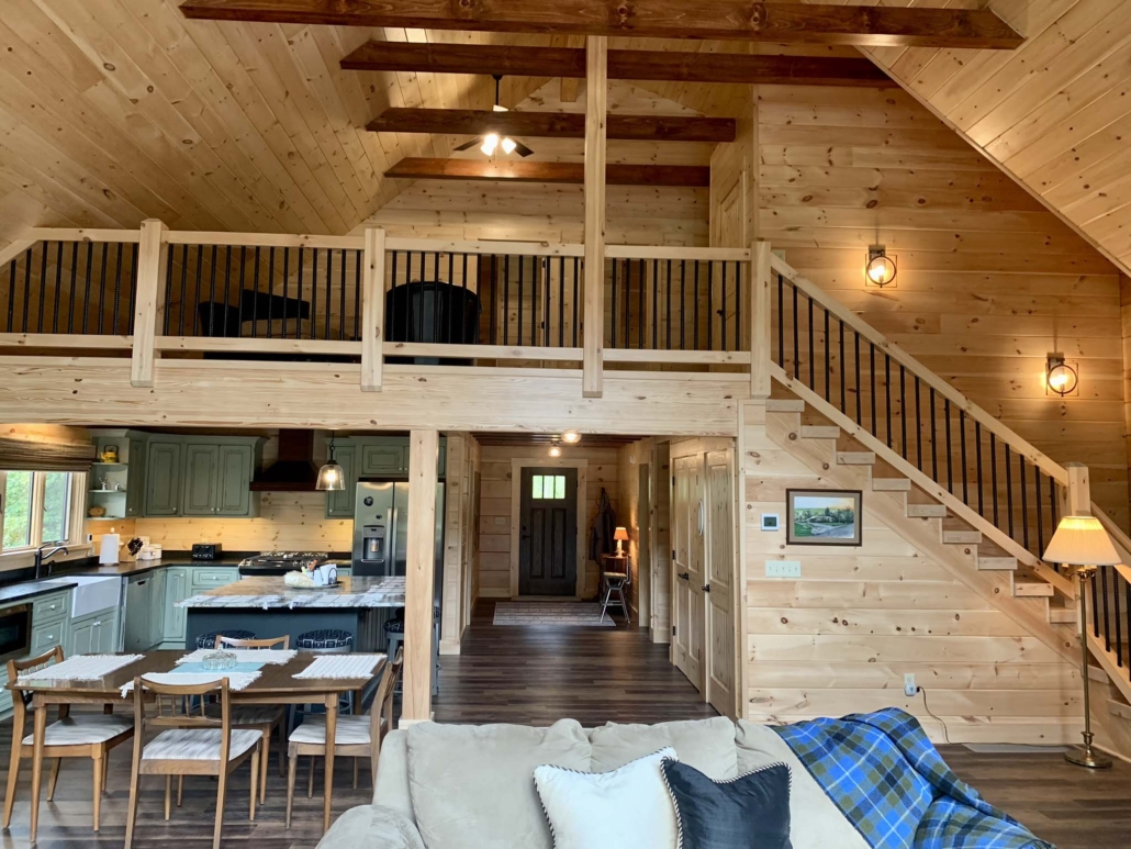 Custom Log Cabin Home by Timberhaven - Timberhaven Log & Timber Homes