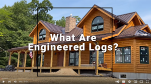 What are Engineered Logs and Timbers? - Timberhaven Log & Timber Homes