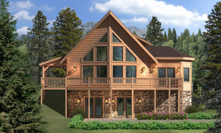 Aspen Hill II - Timberhaven Log & Timber Homes