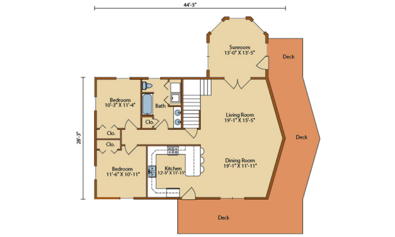 Aspen Hill II - Timberhaven Log & Timber Homes
