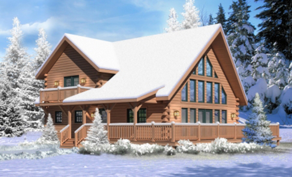 Aspen Hill I - Timberhaven Log & Timber Homes