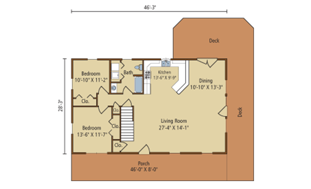 Keystone I - Timberhaven Log & Timber Homes
