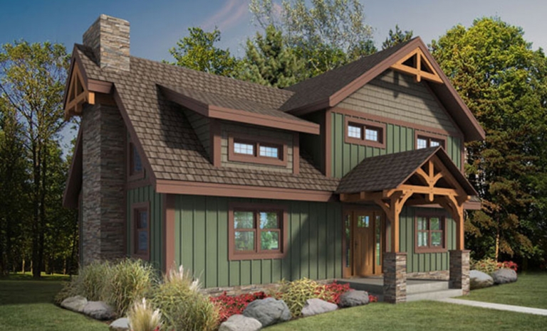 Craftsman Design Styles - Timberhaven Log & Timber Homes