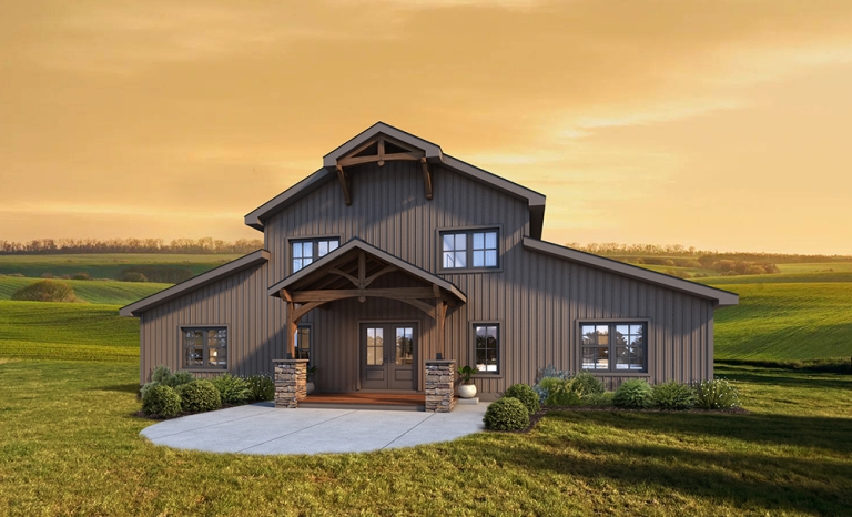 Barndominium Design Styles - Timberhaven Log & Timber Homes