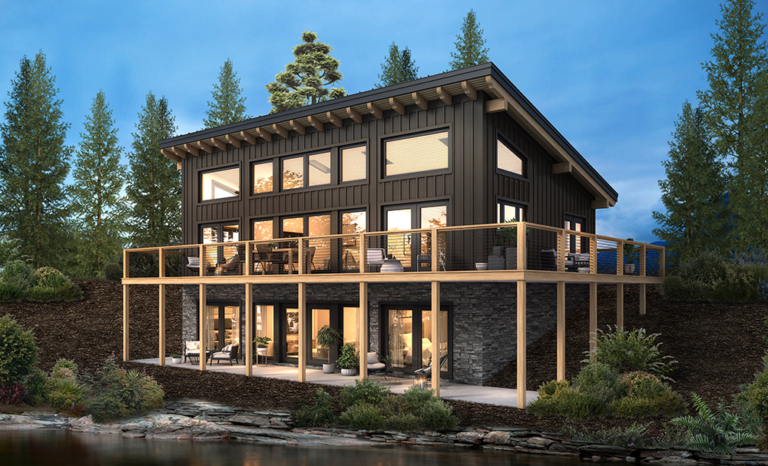 Discover the Summit Timber Frame / Hybrid Home: Where Contemporary Design Meets Timeless Natural ...