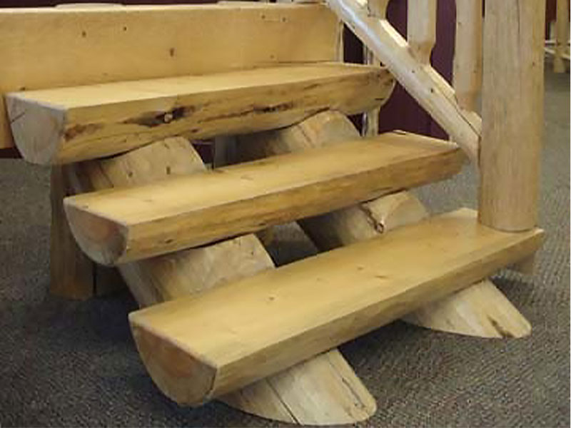 Stair & Railing Systems - Timberhaven Log & Timber Homes