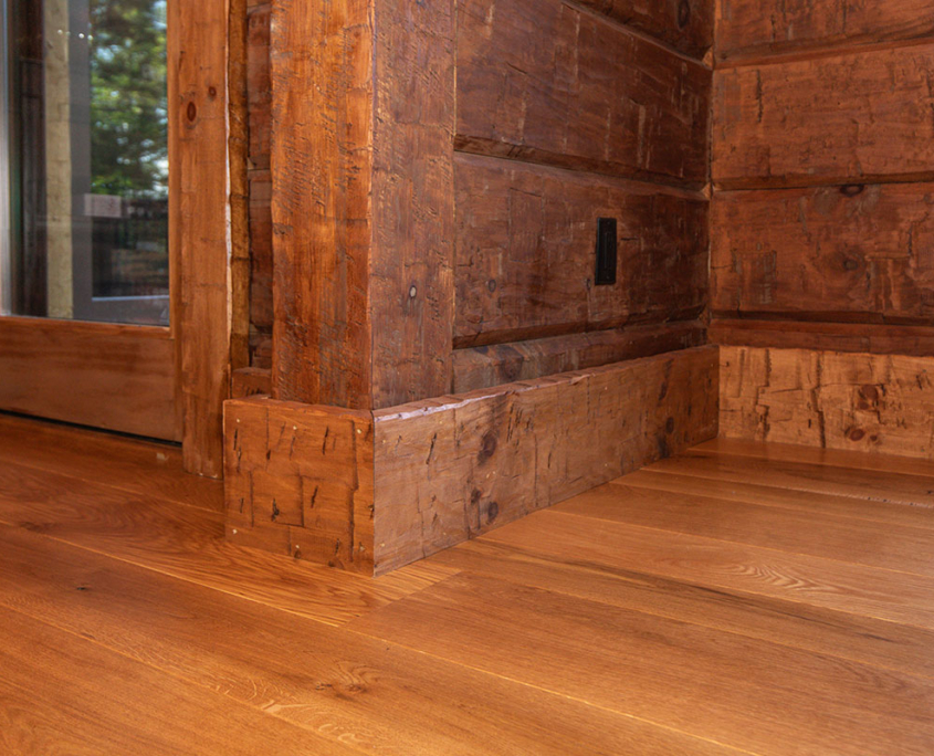 Interior Timber Elements - Timberhaven Log & Timber Homes