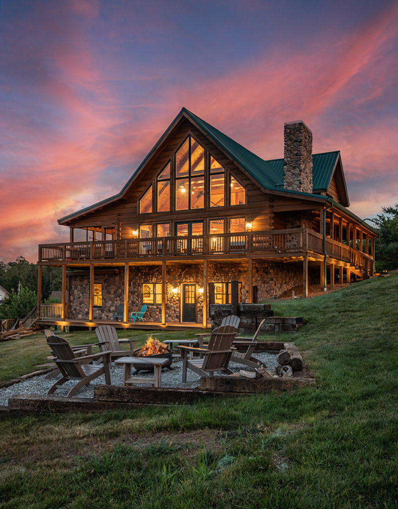 Lost & Found Log Home - Timberhaven Log & Timber Homes