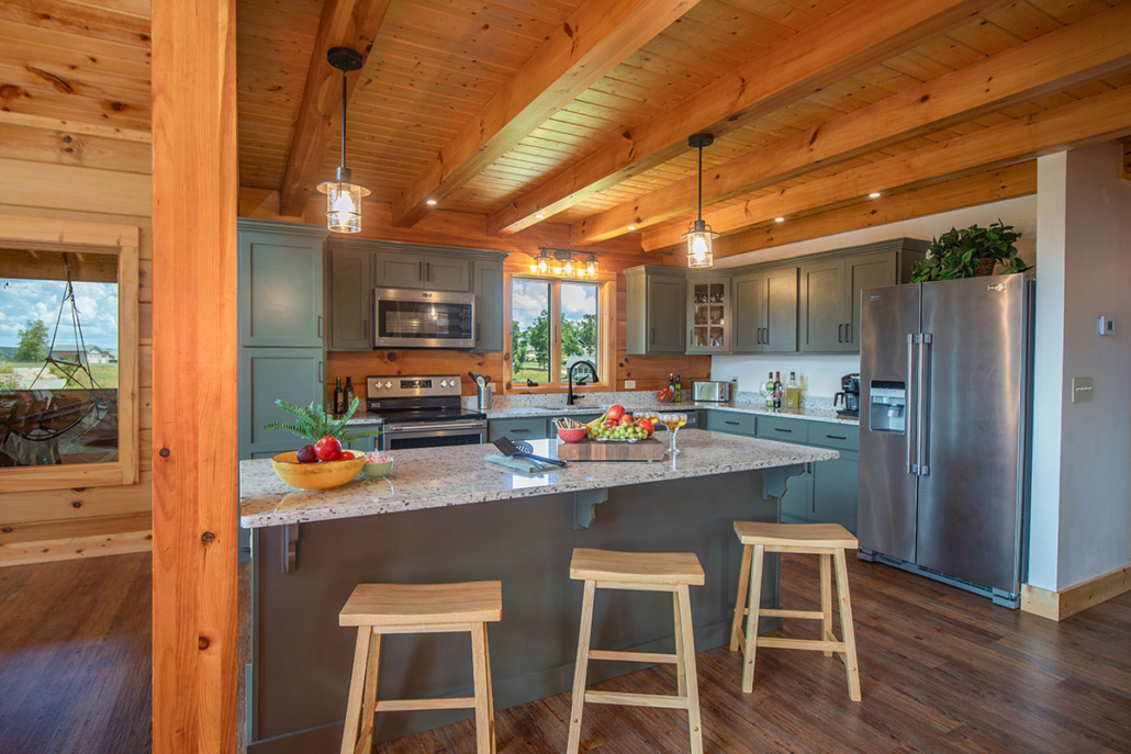 Lost & Found Log Home - Timberhaven Log & Timber Homes